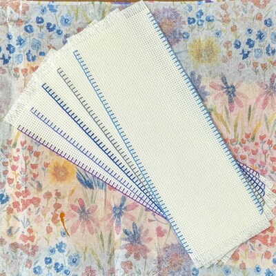 16ct Blank Aida Cross Stitch Bookmarks Set of 3 - Etsy