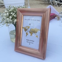 Graduation Party Menu Template With a Silver Border, Editable ...