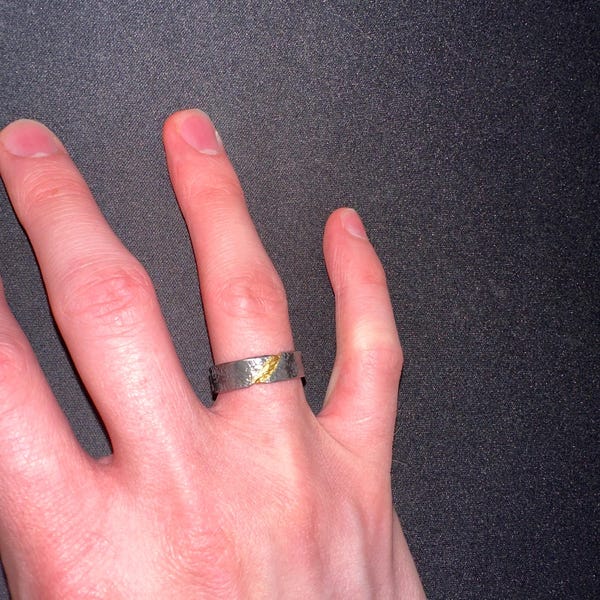 Kintsugi Band Ring | A Unique Ring That Blends the Ancient Japanese Art of Kintsugi With ...