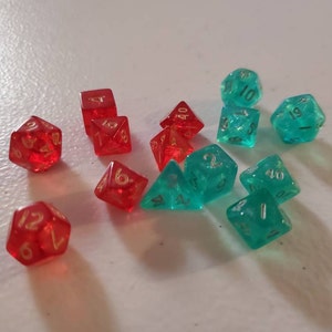 10D8 10 Eight Sided 16mm Blank White Dice RPG Gaming | Etsy