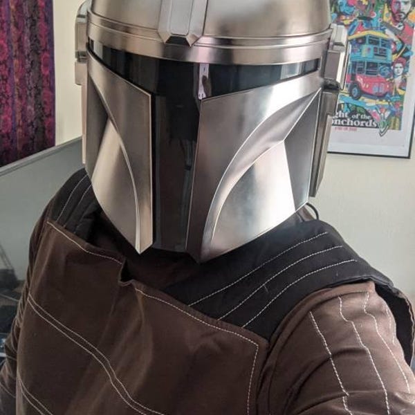 Mandalorian Star Wars Cosplay Costume – Black Bounty Hunter Flight Suit ...