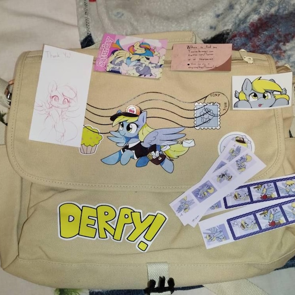 Grade B Derpy Messenger Bag - Etsy