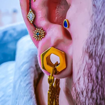 Right or Left Facing Koi Fish 14k White Gold From Junipurr, Perfect for ...