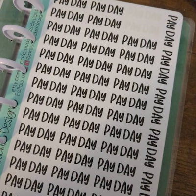 Currently Prompt Journaling Script Stickers - Etsy