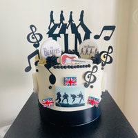 Personalised Beatles Abbey Road Cake Topper - Etsy Canada