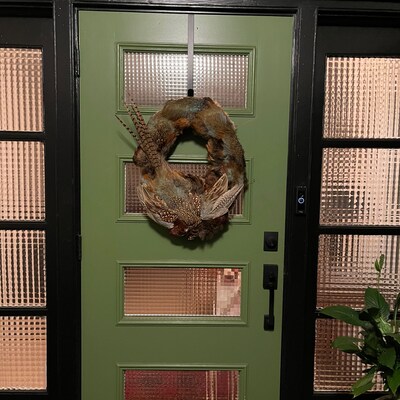 Pheasant Feather Deer Antler Tree Topper - Etsy