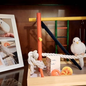 Sun Conure Figurine Crochet Parakeet Plush Toy as Gift for - Etsy