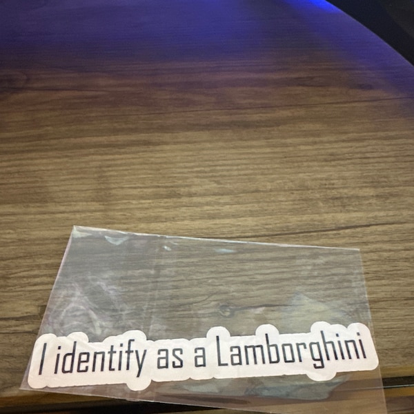 Custom I Identify as a Suzuki Sticker; Waterproof, Perfects for Cars ...