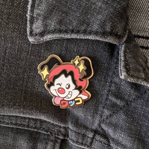 Wakko Warner Enamel Pin - Animaniacs Pin - Wakko Enamel Pin - New ...