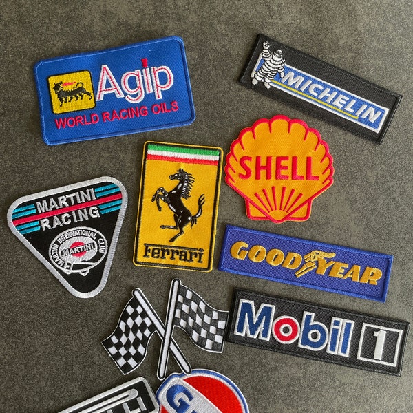 Motorsport Patch / Oil Patch / Tire Patch / Formula One Rally Racing ...