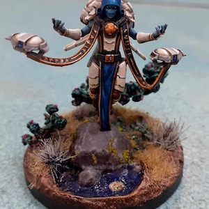 Yellow Cultist D&D Villain 3D Printed Resin Miniature by Astland 3D ...