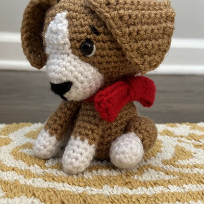 PATTERN: Biscuit the Beagle Crochet Beagle Pattern Amigurumi Beagle ...