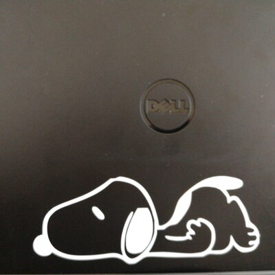 Snoopy MacBook Decal, Snoopy Laptop Sticker, Laptop Decal, MacBook ...