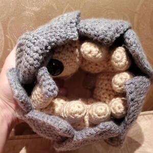 Roly Poly Pill Bug Crochet Pattern PDF File in English - Etsy