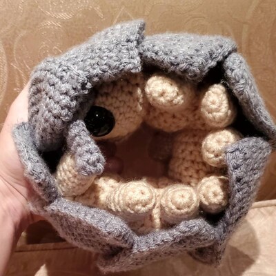 Roly Poly Pill Bug Crochet Pattern PDF File in English - Etsy