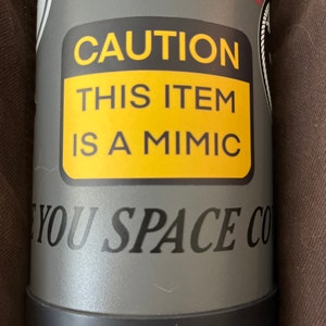 10 Mimic Warning Stickers - Etsy