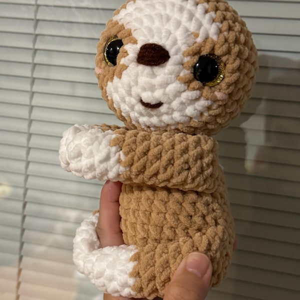 PATTERN: Sid the Plush Sloth Pattern - Amigurumi Sloth Pattern ...