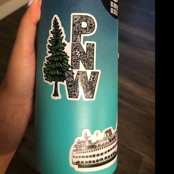 PNW Sticker WATERPROOF - Etsy