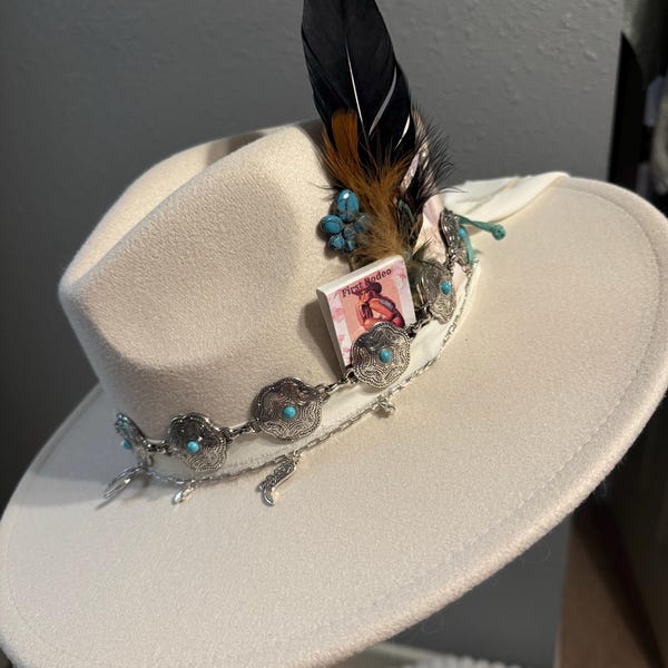 Southwestern Hat Band! Update Your Favorite Western Hat With a Custom ...