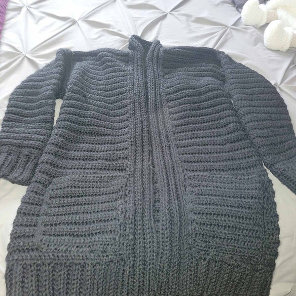 Harvest Cardigan / Crochet Pattern Sizes XS-5X / PDF Digital Download / Beginner Crochet ...