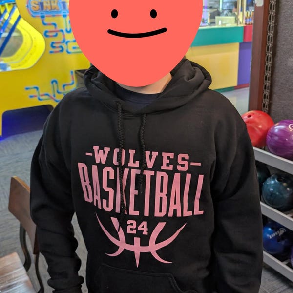 Custom Basketball Hoodie, Personalized Basketball Sweat, Basketball ...
