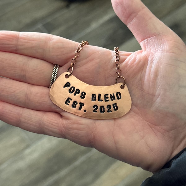 Personalized Beer Tap Handle of Walnut With a Handmade Copper Tag ...
