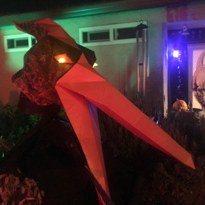 Dinosaur Mask Pterodactyl Mask Paper Pattern Halloween Mask Dinosaur ...