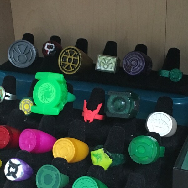 3D Printed New Lantern Ring Set Ultraviolet, Volthoom and Phantom Rings ...