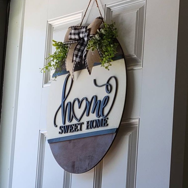 Welcome to Our Home, New Homeowner Sign, Welcome Door Hanger, Welcome ...