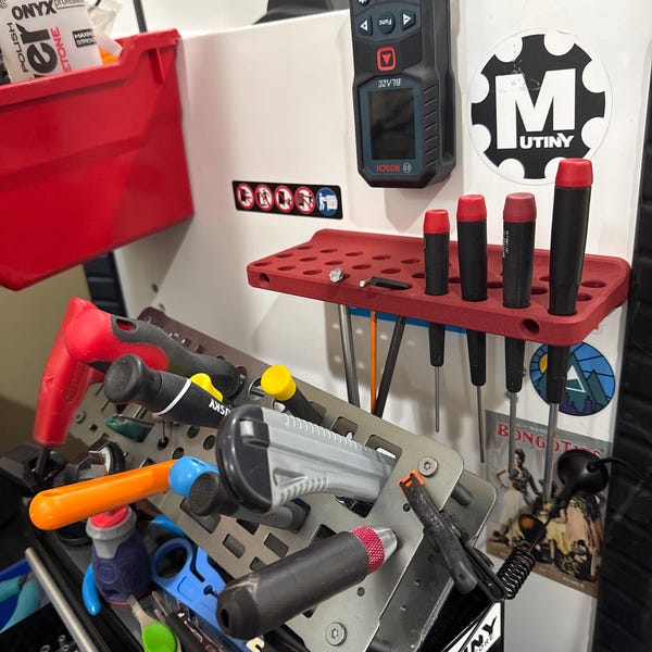 30-slot Wall Mounted Magnetic Rack for WIHA Precision Screwdrivers - Etsy