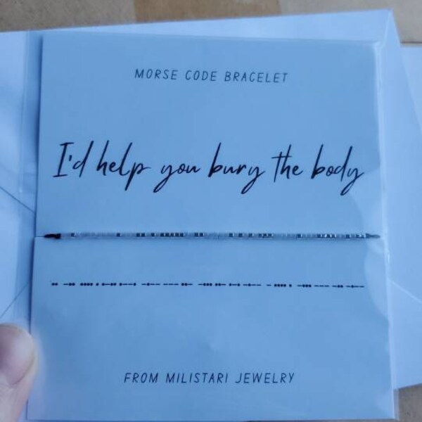 Stronger Than the Storm Morse Code Bracelet, Best Friends Gifts ...