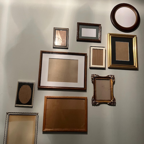 Gallery Wall Frames | Assorted Frame Bundle | Vintage Picture Frames ...