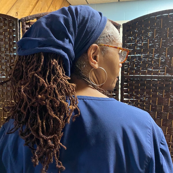 Loc Sock | Loc Cap Open Back | 15 Inches Length | Hair Cap | Sleeping ...