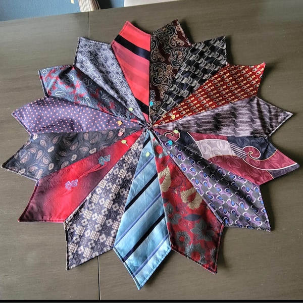 Memorial Tie Table Runner or Centerpiece - Etsy