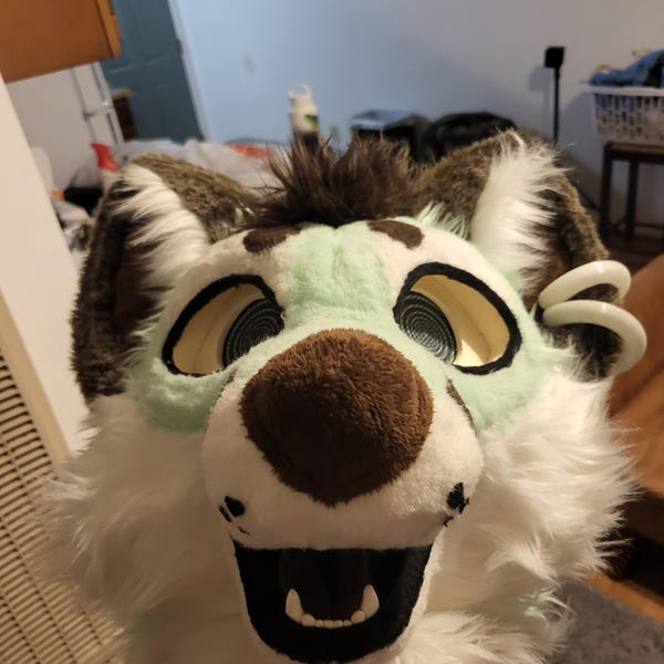 Fursuit Eye Mesh - Hypno Swirl Mascot Costume Eyes - Etsy