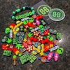 Spider Kandi Beads for Spooky Halloween Kandi Packs of 10, 20, 30, or ...