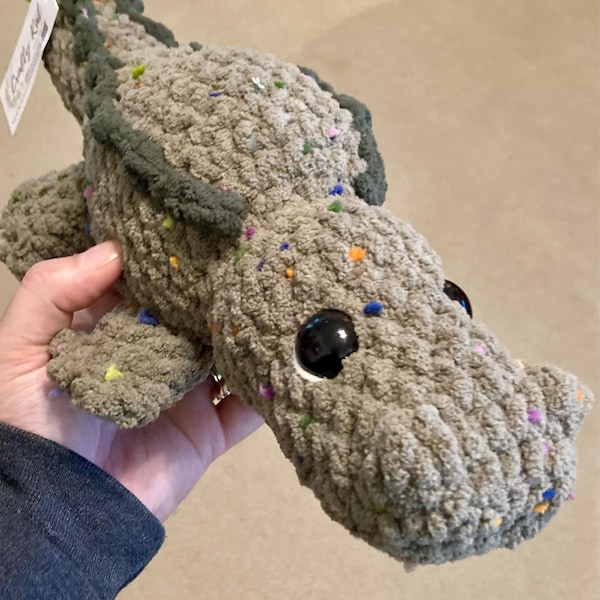 Low Sew Ally the Alligator | PDF Digital CROCHET PATTERN in English ...
