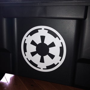 Imperial Cog Vinyl Cut Decal Star Wars Empire Sticker 501st - Etsy