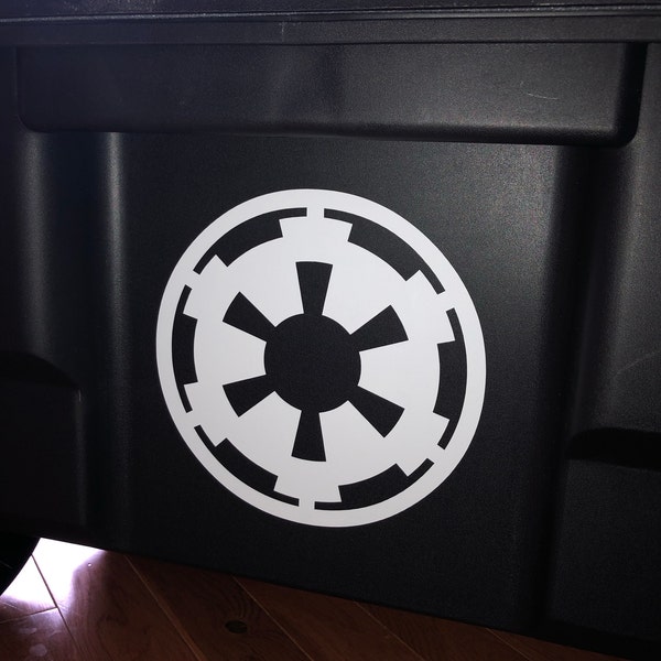 Imperial Cog Vinyl Cut Decal Star Wars Empire Sticker 501st - Etsy