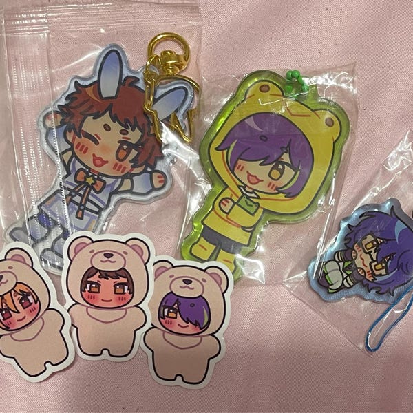 Ensemble Stars Bogie Time Keychain Charms - Etsy