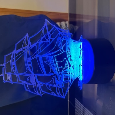 3D Butterfly Lamp Led Acrylic,3d Table Night Light Acrylic Illusion ...