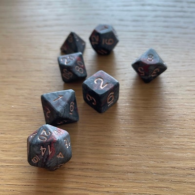 Rust and Ruin Dice Set made to Order - Etsy