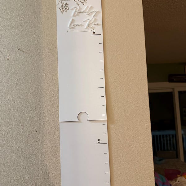 Tree Growth Chart for Kids, Wooden Height Chart for Children's ...