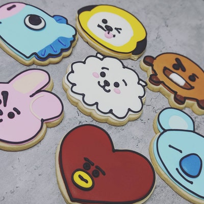 BTS Cookie Cutter Set - Etsy
