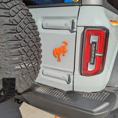 Ford Bronco skeleton Emblem and Badge / Calling All Bronco and Bronco ...