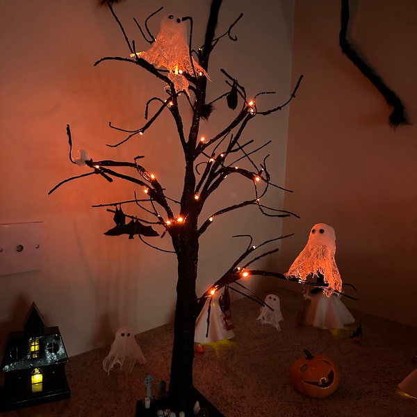 Ghost Decorations, Hanging Ghosts, Halloween Tree, Halloween ...