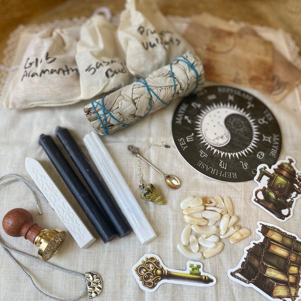 Enchanted Mystery Witch Craft Parcel Kit Perfect for Beginner Witches ...