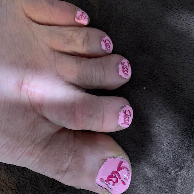 QOS SISSY 46pcs Queen of Spades 3D Nail Hotwife Vixen JOS Beta Boy Set ...