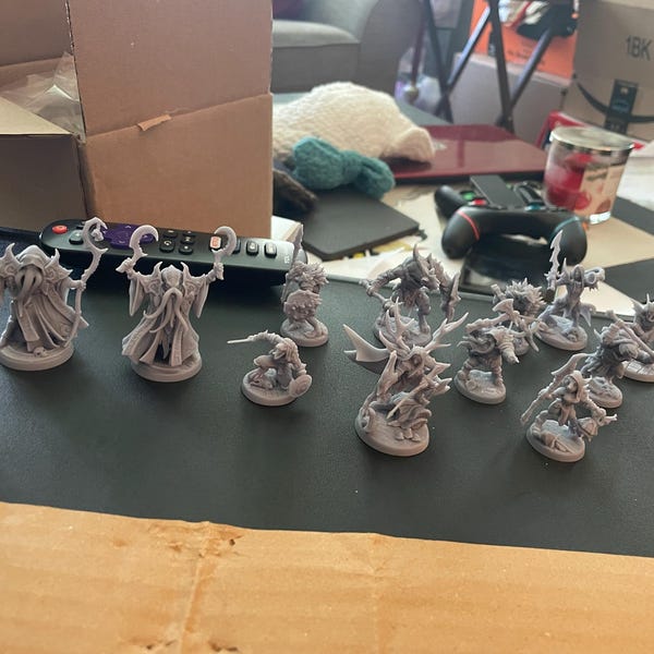 Box of Minis - Dnd, Dungeons and Dragons, Tabletop Gaming, Miniature ...