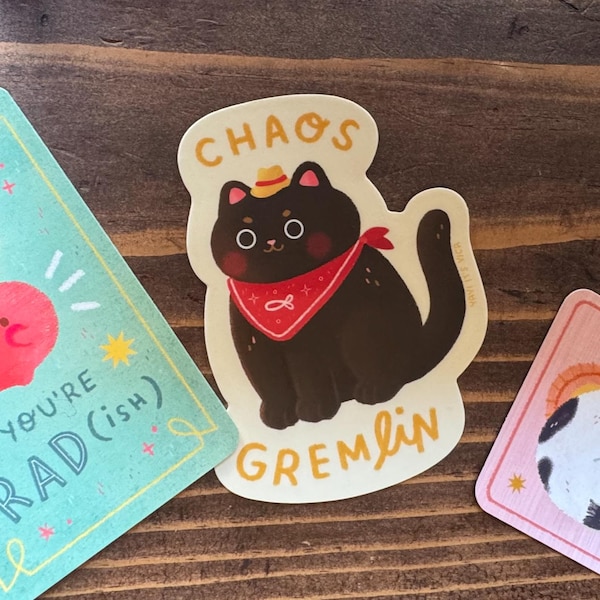 Karl the Fog Vinyl Sticker - Kawaii Sticker - Cute Sticker - San ...